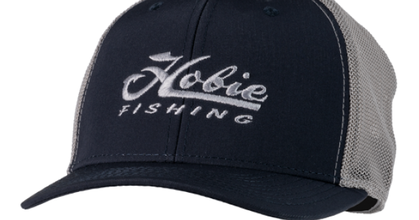 HAT, HOOKED TRUCKER NAVY/STEEL, 5087, Hobie