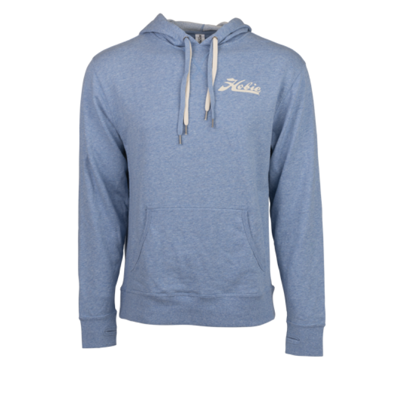 HOBIE SCRIPT SKY BLUE PULLOVER HOODIE LG, 65213, Hobie